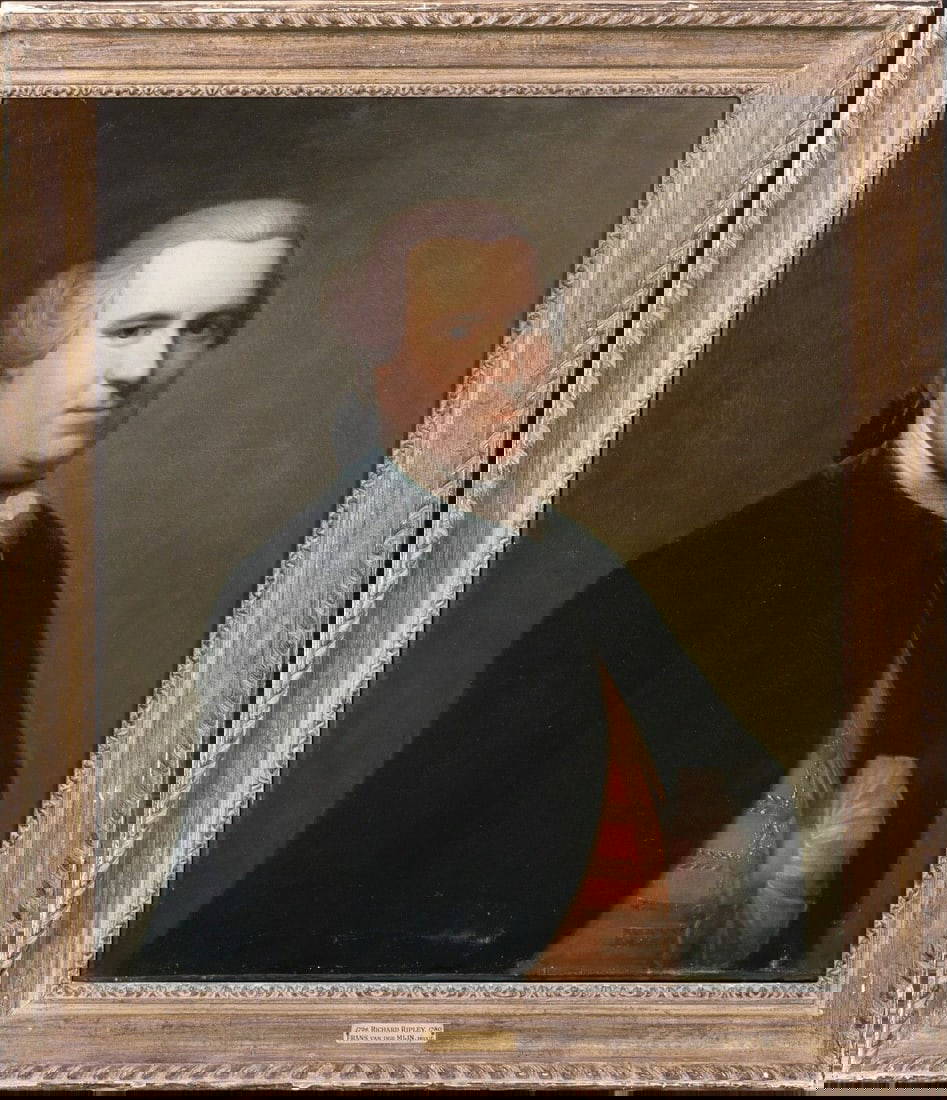 Portrait Of Richard Ripley Oil Painting Auction
