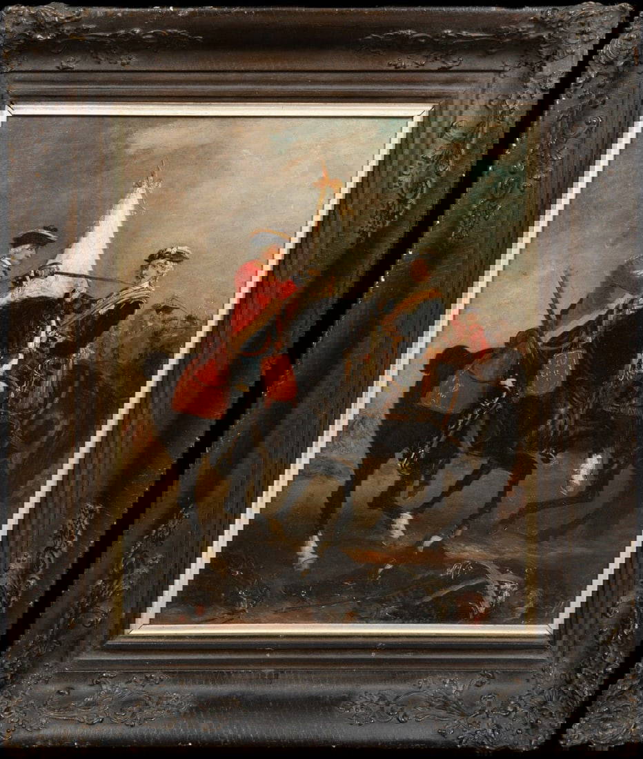 The Surrender, Siege Of Carlisle Oil Painting Auction