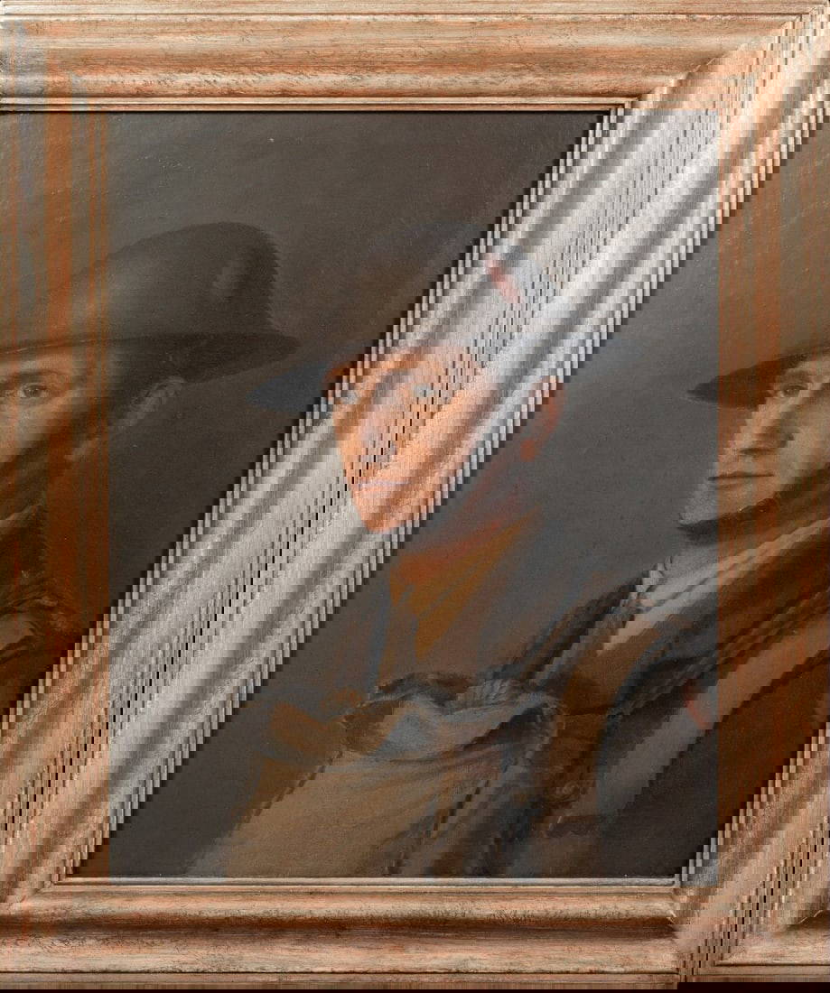 Portrait Of Lieutenant F S Mason Oil Painting Auction