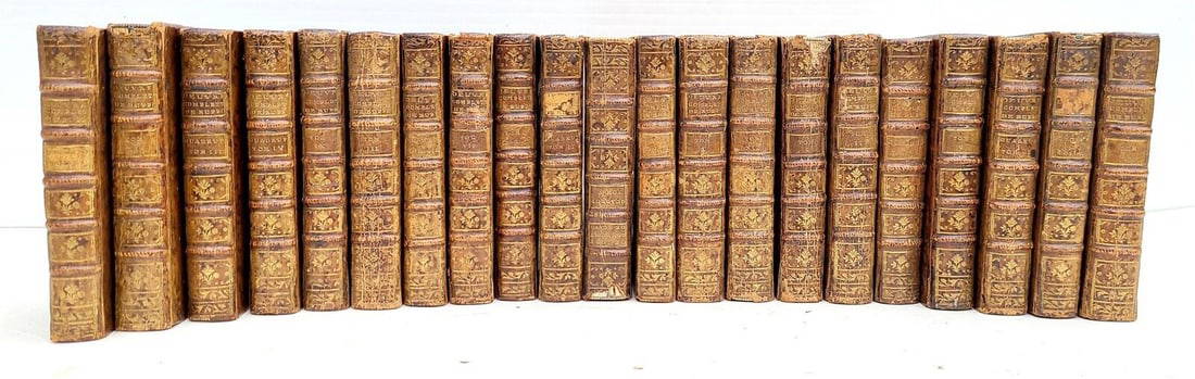21 Volumes Of Antique Illustrated Natural History By Buford (1774) With ...