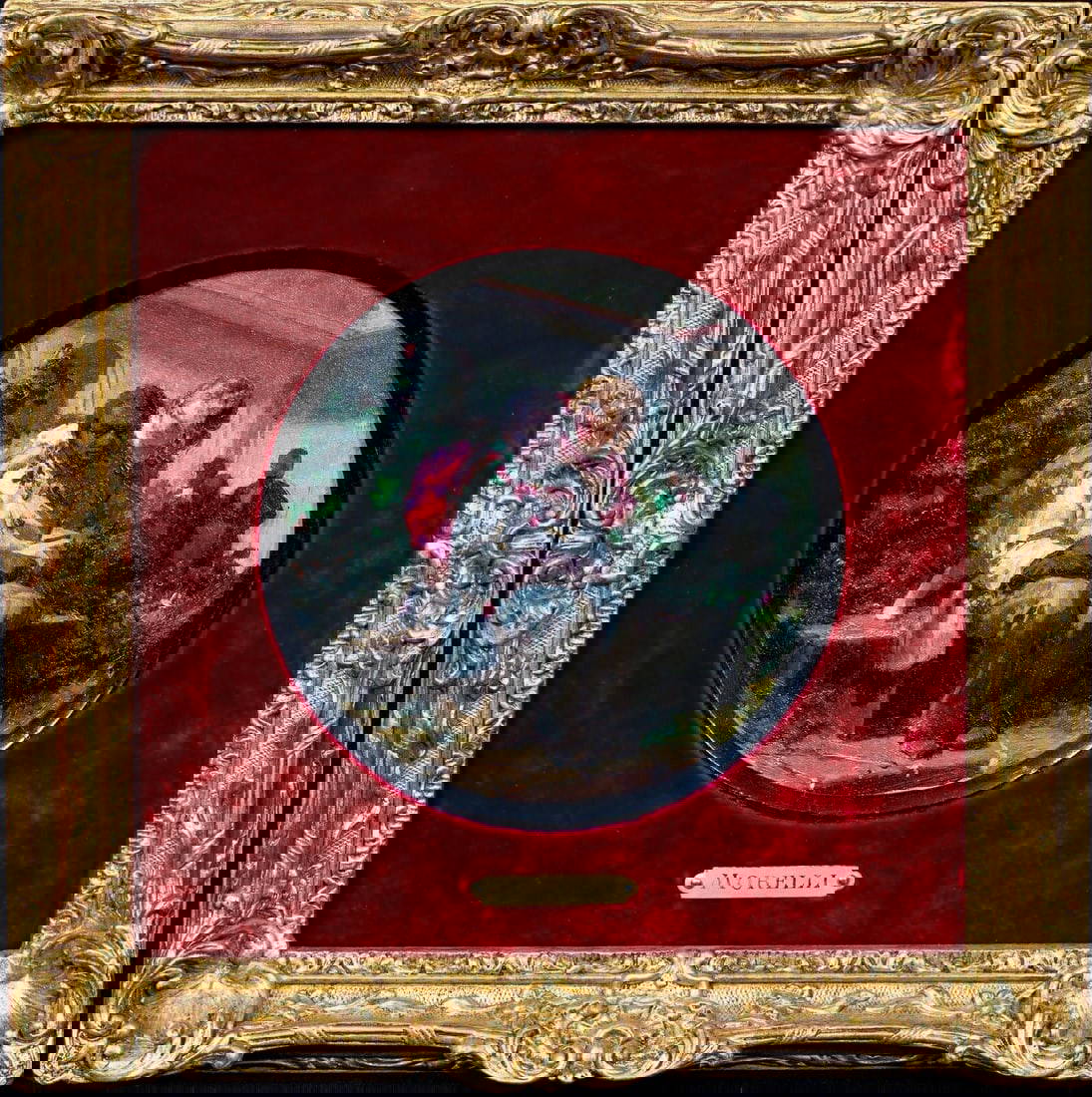 "the Hug" Oil Painting Auction