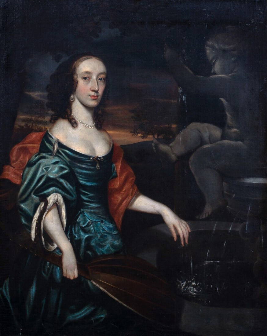 Portrait Of Barbara Villiers Oil Painting Auction