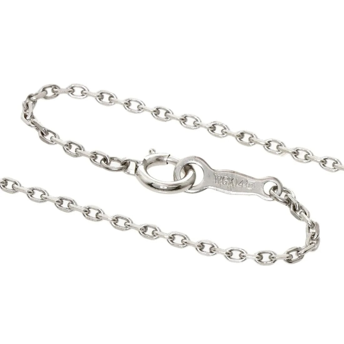 Mikimoto Akoya Pearl Sapphire Diamond 14k White Gold Necklace Auction