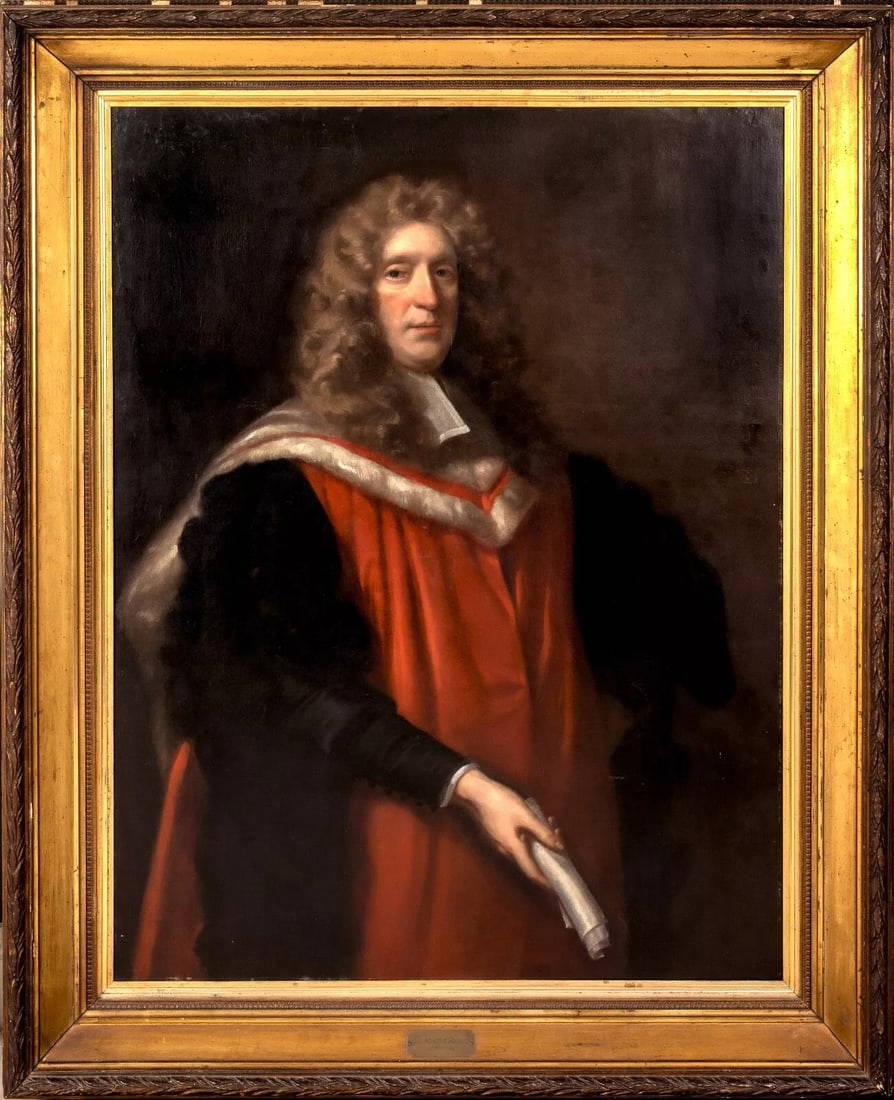 Portrait Of Sir Edward Clarke Lord Mayor Oil Painting Auction