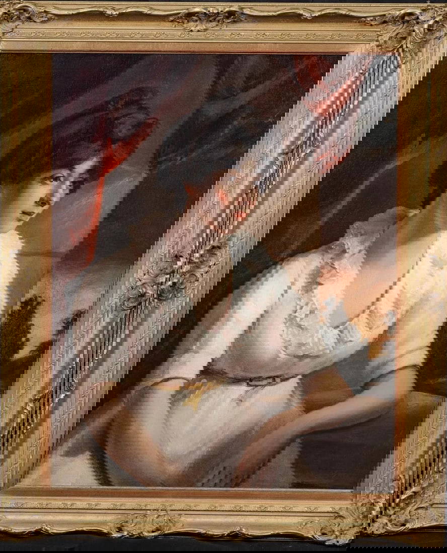 Portrait Of A Lady Oil Painting Auction