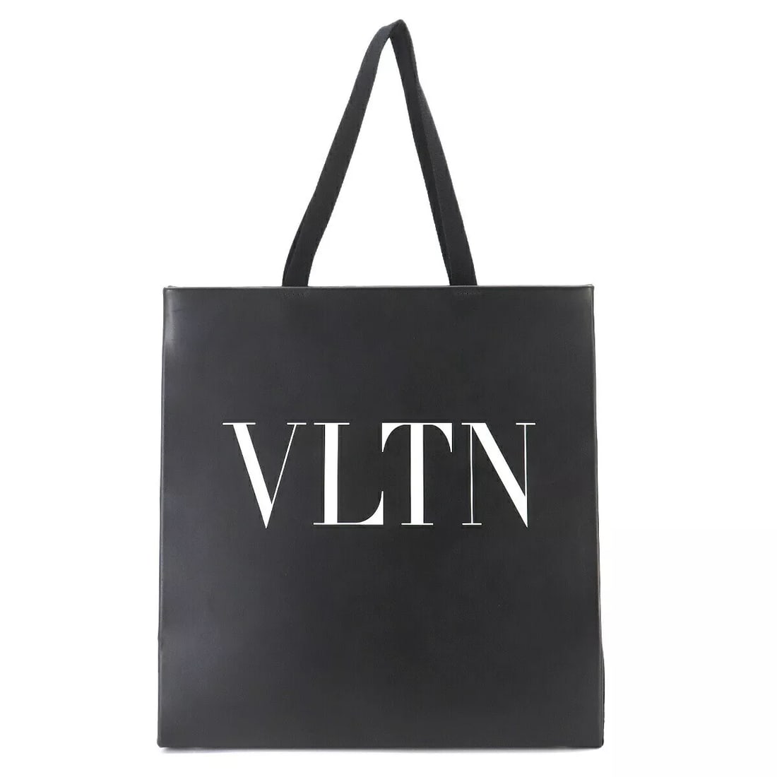 Valentino Garavani Vltn Logos Tote Bag Leather Auction