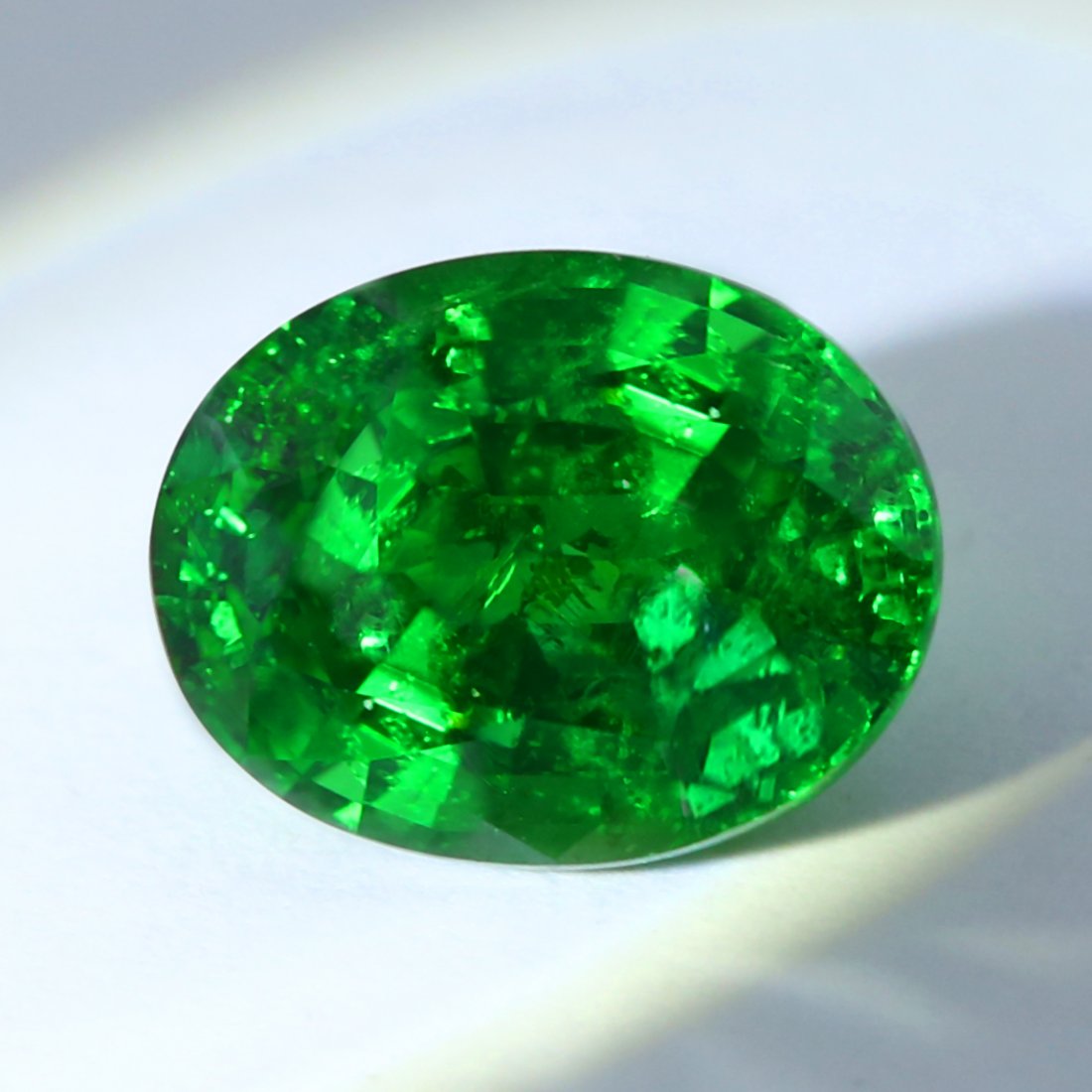 Grs Certified 4.33 Ct. Tsavorite Garnet Untreated Kenya