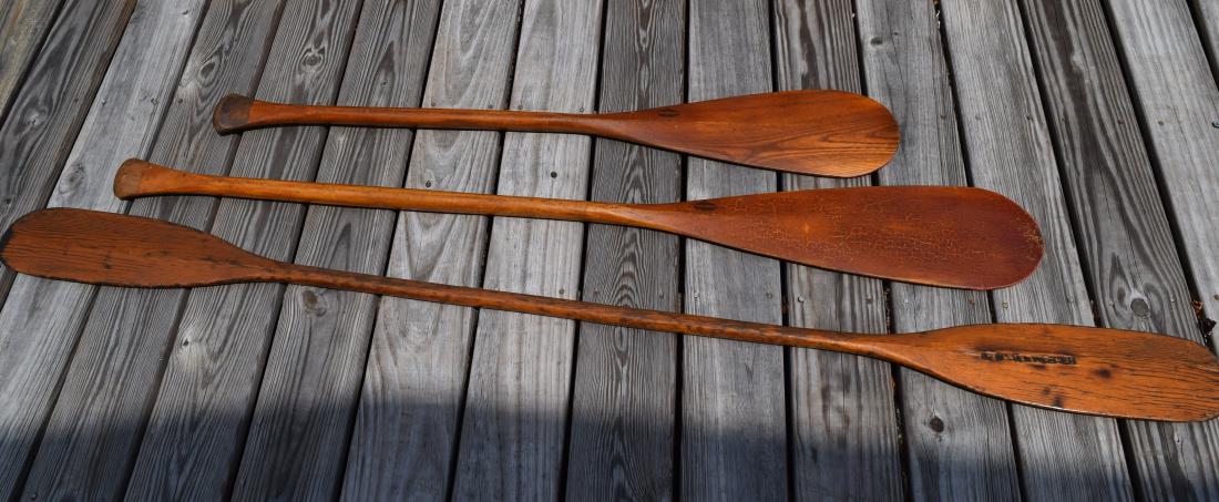 VINTAGE CANOE & KAYAK PADDLES: