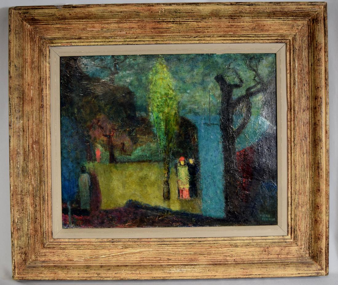 MARTIN FRIEDMAN ABSTRACT PAINTING: