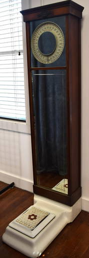 Antique Penny Scale Floor Model: