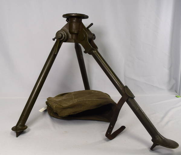 Ww2 M1917 Machine Gun Ground Heavyweight Mount Tripod