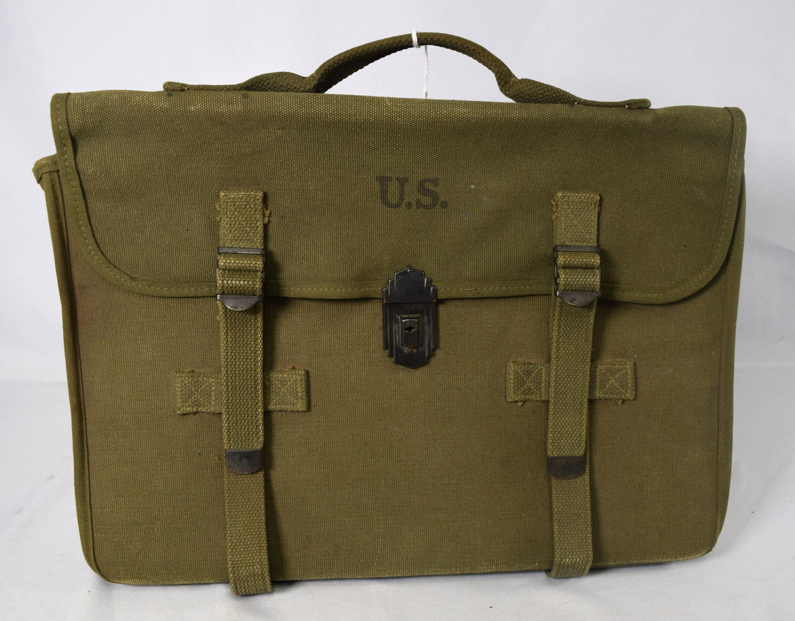 WWII US ARMY OFFICER’S O.D. CANVAS BRIEFCASE: - Jun 14, 2020 | White's ...