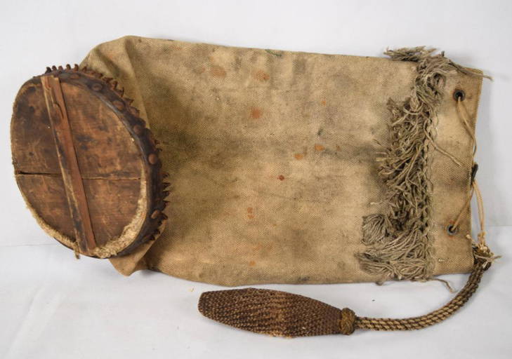 19th C Sailors Ditty Bag