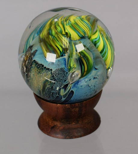 JOSH SIMPSON MARBLE PLANET MARBLE. - Apr 24, 2022 | White's Auctions in MA