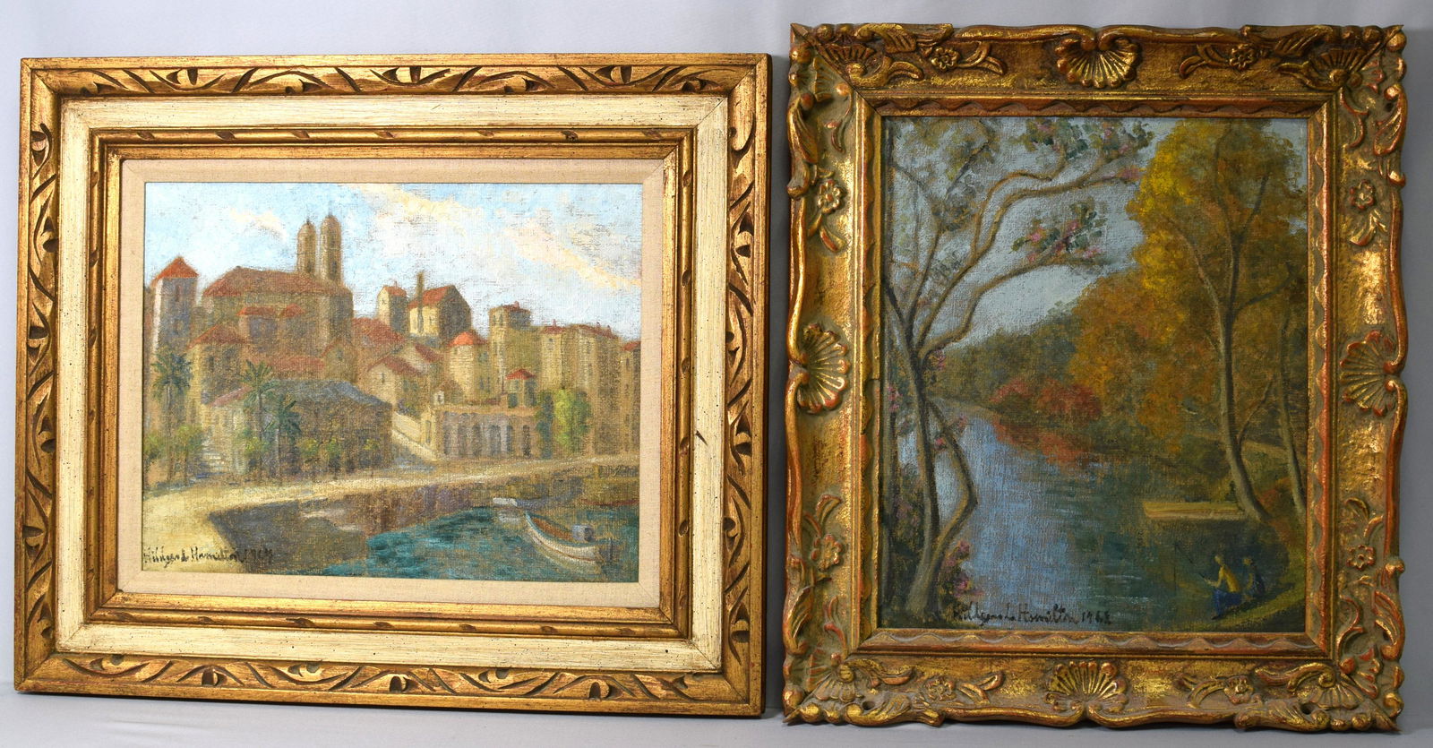 (ON-2) HILDEGARDE HUME HAMILTON OIL PAINTINGS (#0302) on Apr 24, 2022 ...