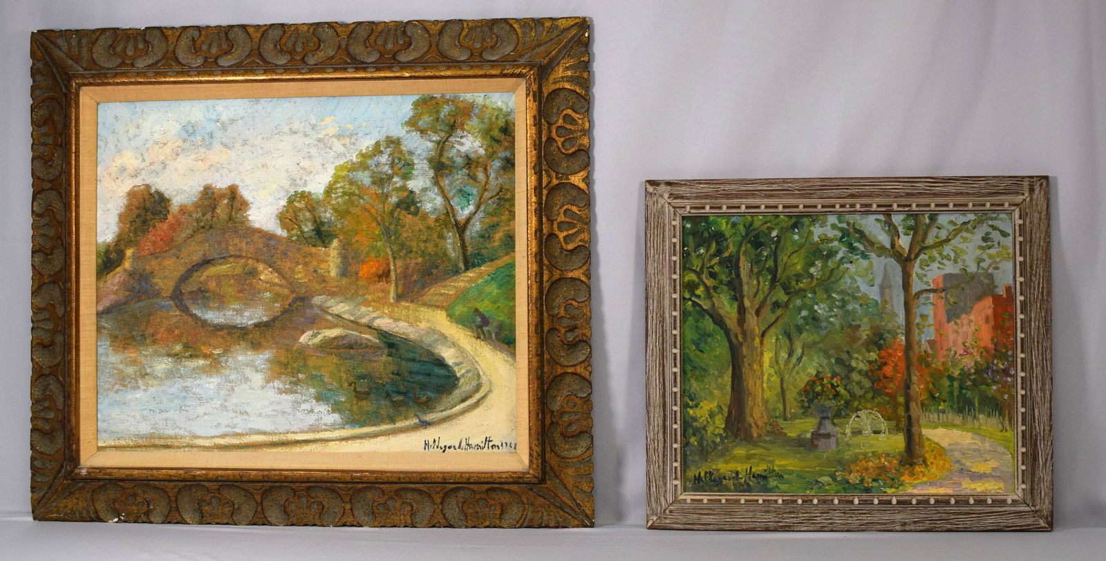 (ON-2) HILDEGARDE HUME HAMILTON OIL PAINTINGS (#0303) on Apr 24, 2022 ...