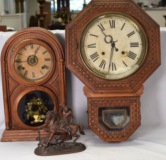 (on 3) Wall Clock, Mantal Clock & Topper