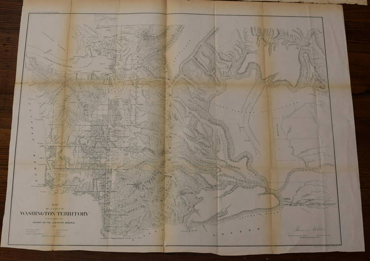 Collection Of Western Exploration Maps 1850 1860's