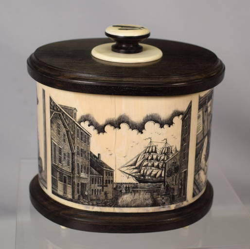 Raymond Martin Scrimshaw Box