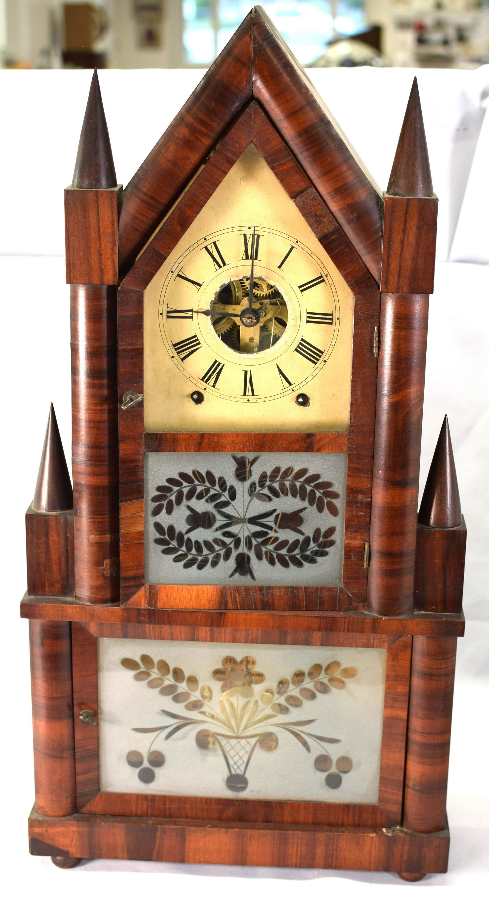 BIRGE & FULLER DOUBLE STEEPLE MANTLE CLOCK - Nov 13, 2022 | White's ...