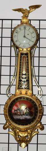 Foster Campos Girandole Banjo Clock