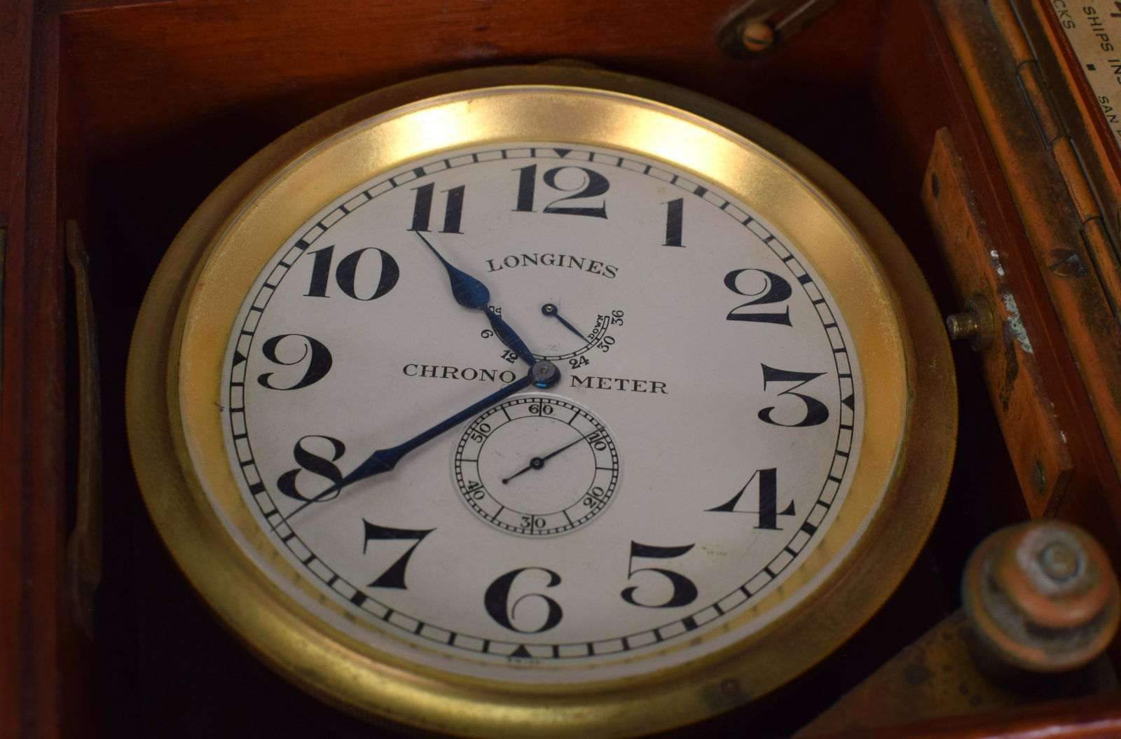 LONGINES NAUTICAL OR MARINE SHIP'S CHRONOMETER - Nov 13, 2022 | White's ...