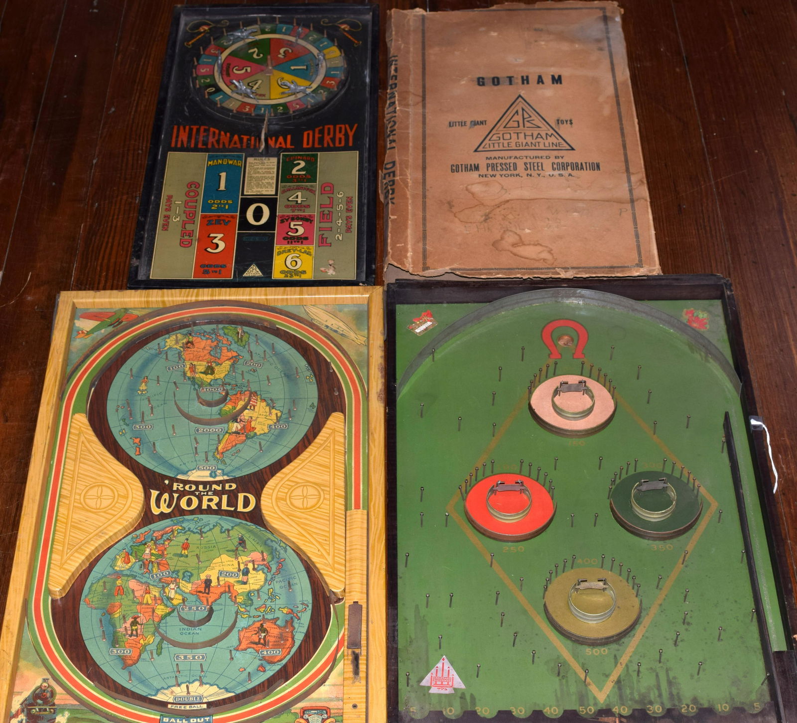 (on-3) Vintage Pinball Games Auction