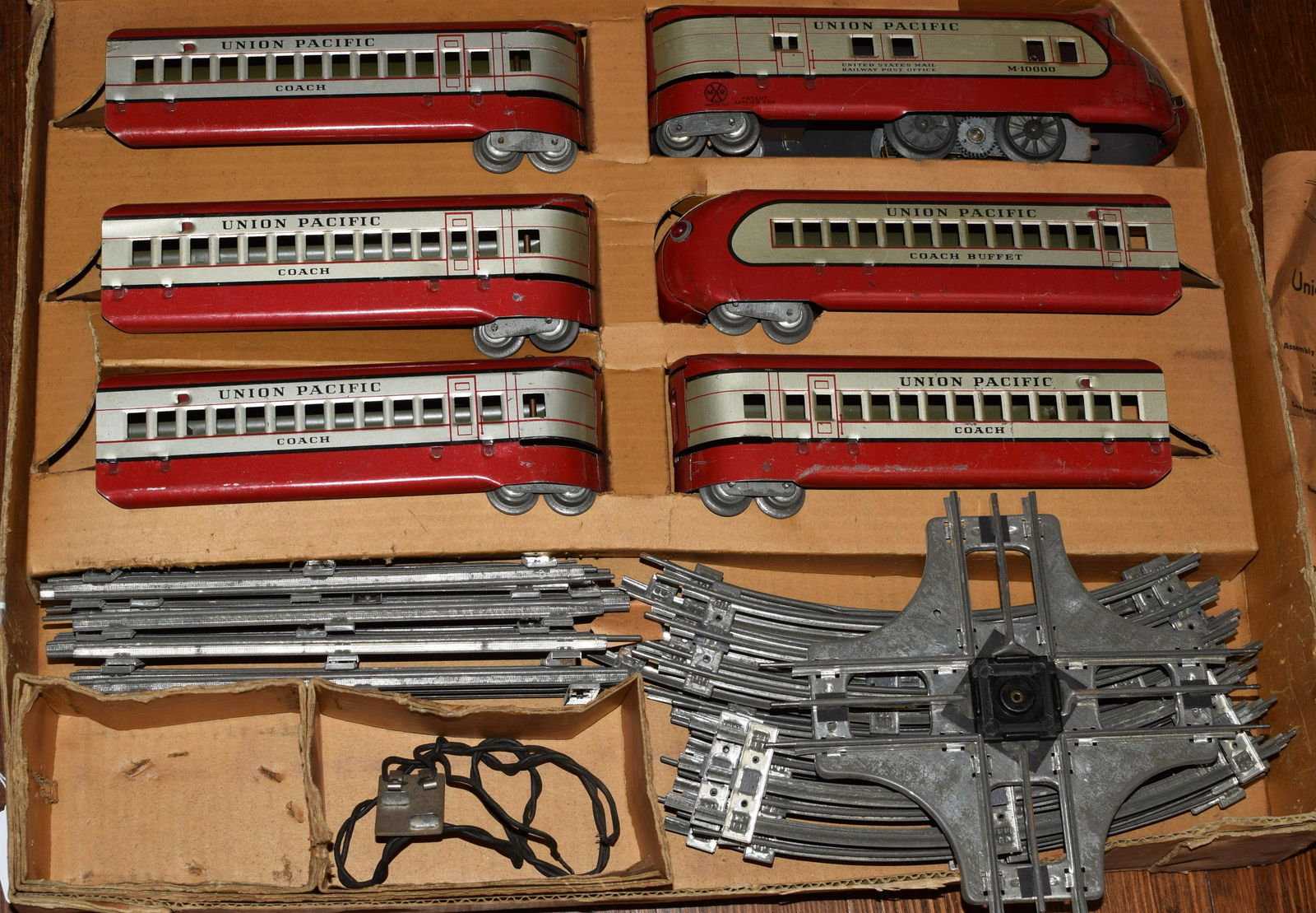 Louis Marx Union Pacific Streamline Train Set Auction