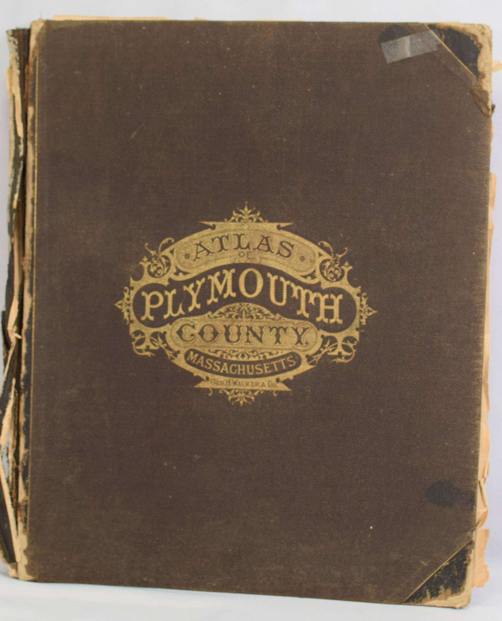 1879 Bound Atlas Of Plymouth County Auction