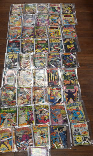 43 Piece Grouping Of Comic Books