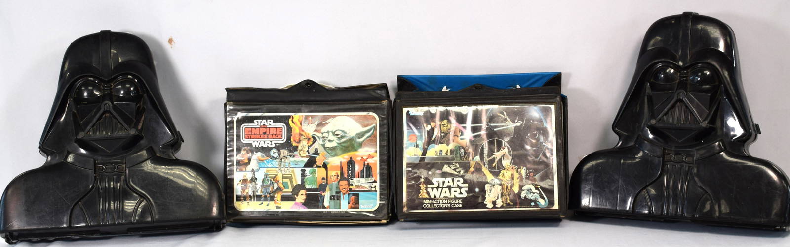 Large Grouping Of Star War Figures & Cases Auction