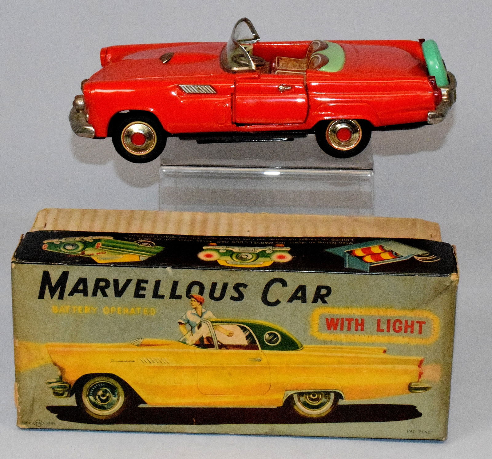 Tin Nomura Ford Thunderbird Marvellous Car & Box Auction