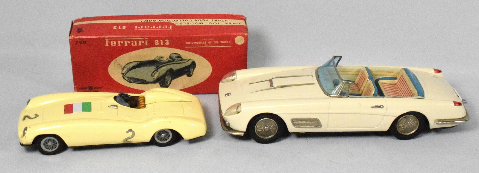 (2) Bandai Ferrari 790 Racer W/box & Convertible Auction