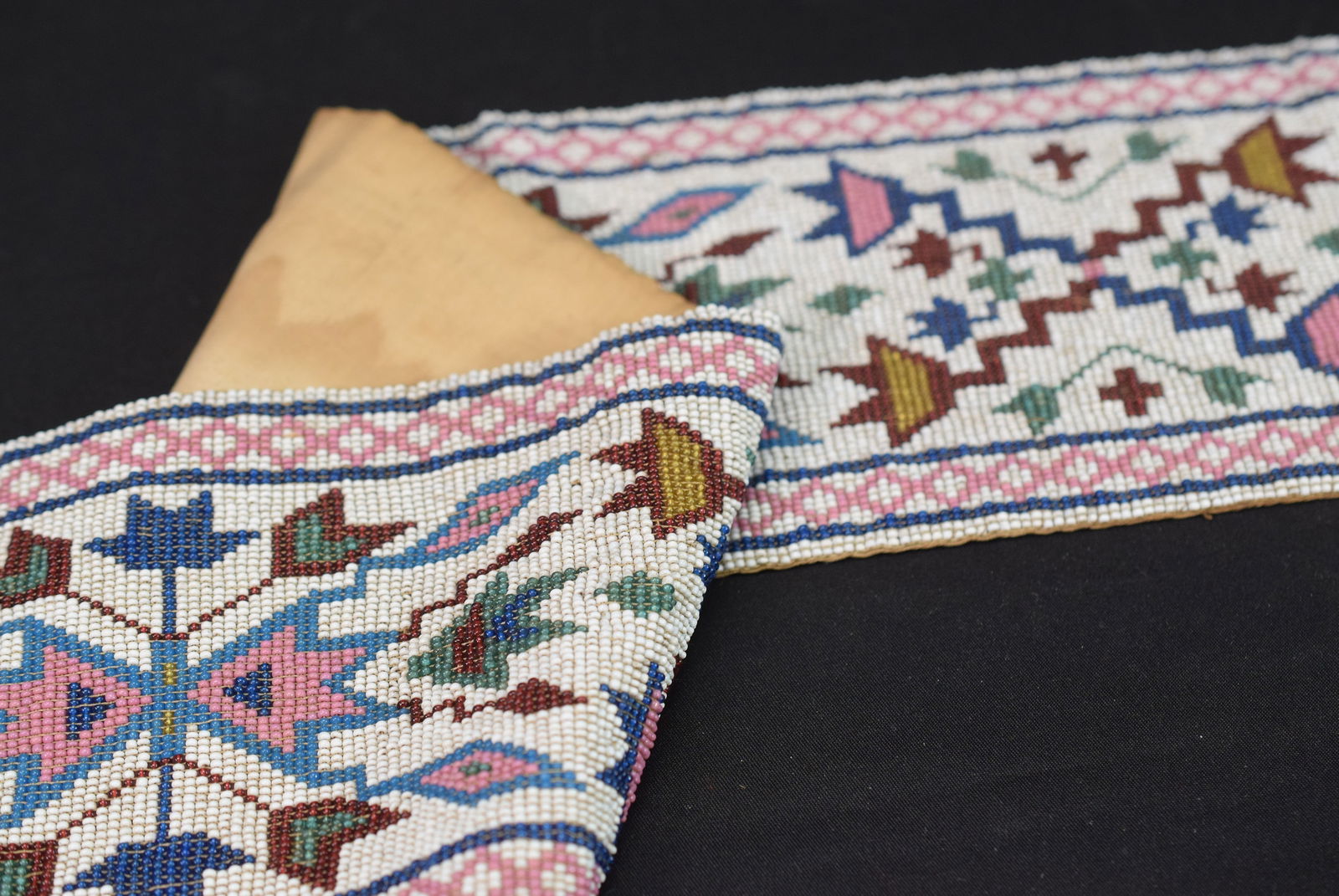 Native American Beaded Sash Auction