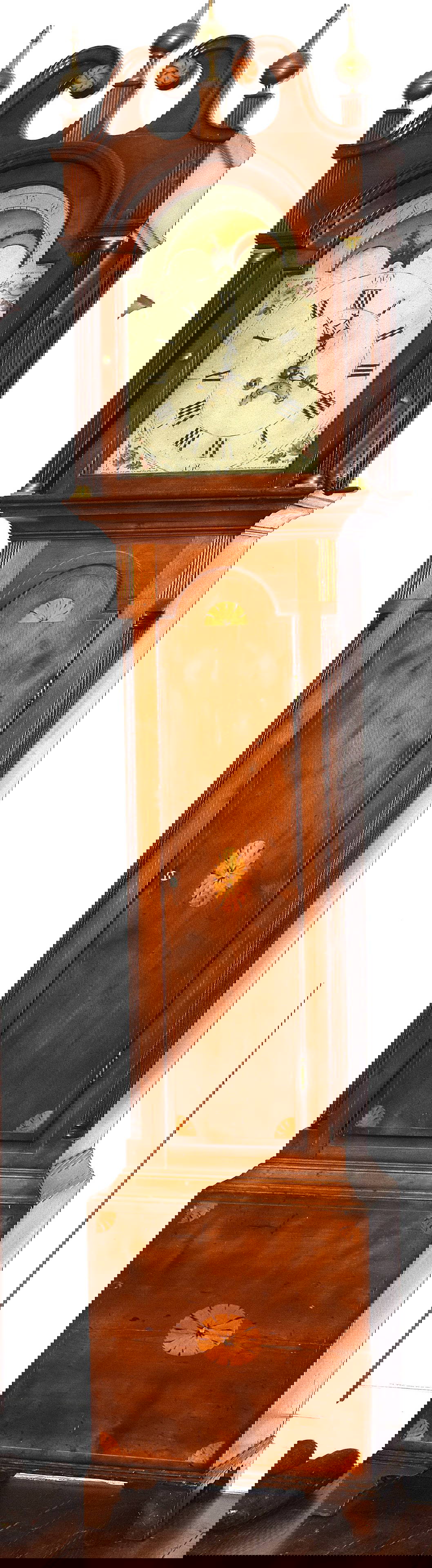 18th/19th Federal American Tall Grandfather Clock Auction