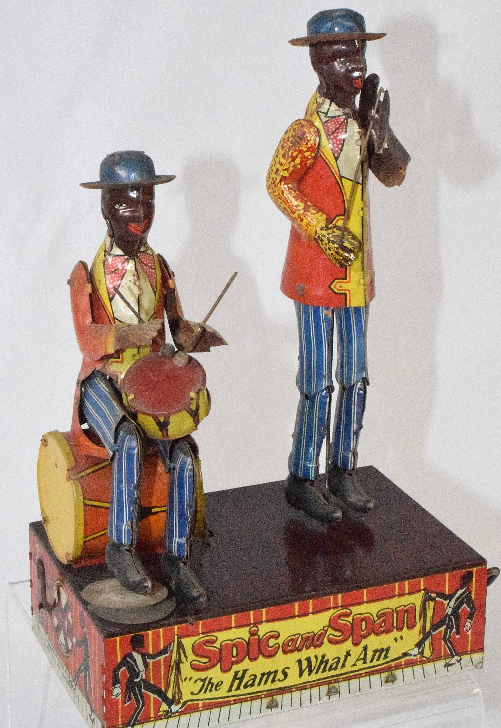 Louis Marx Spic And Span Tin Litho Wind-up Toy Auction