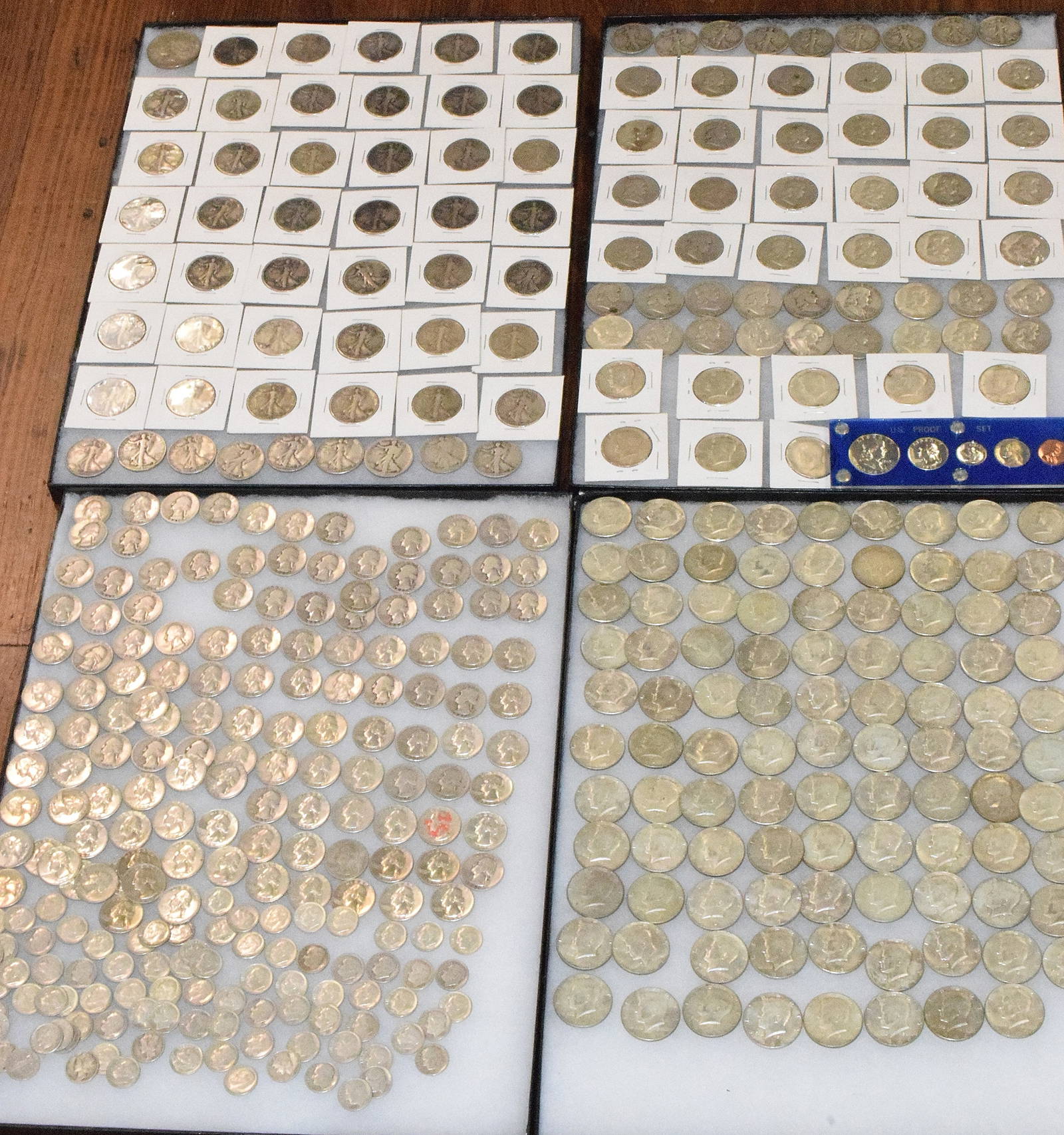 U.s. Silver Coins & Key Date Kennedy Half Dollars Auction