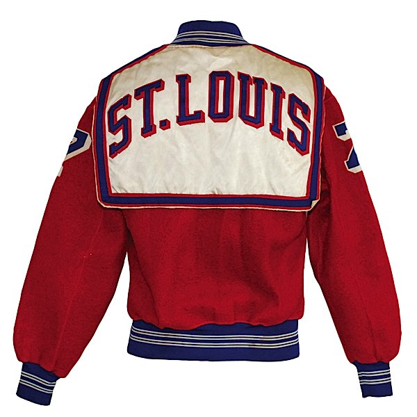 60: 1955-56 Bobby Harrison Hawks Worn Fleece Jacket