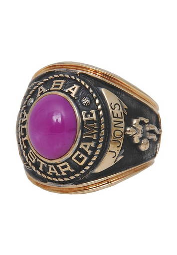 1968 Jimmy Jones Aba All Star Ring (first Aba All S
