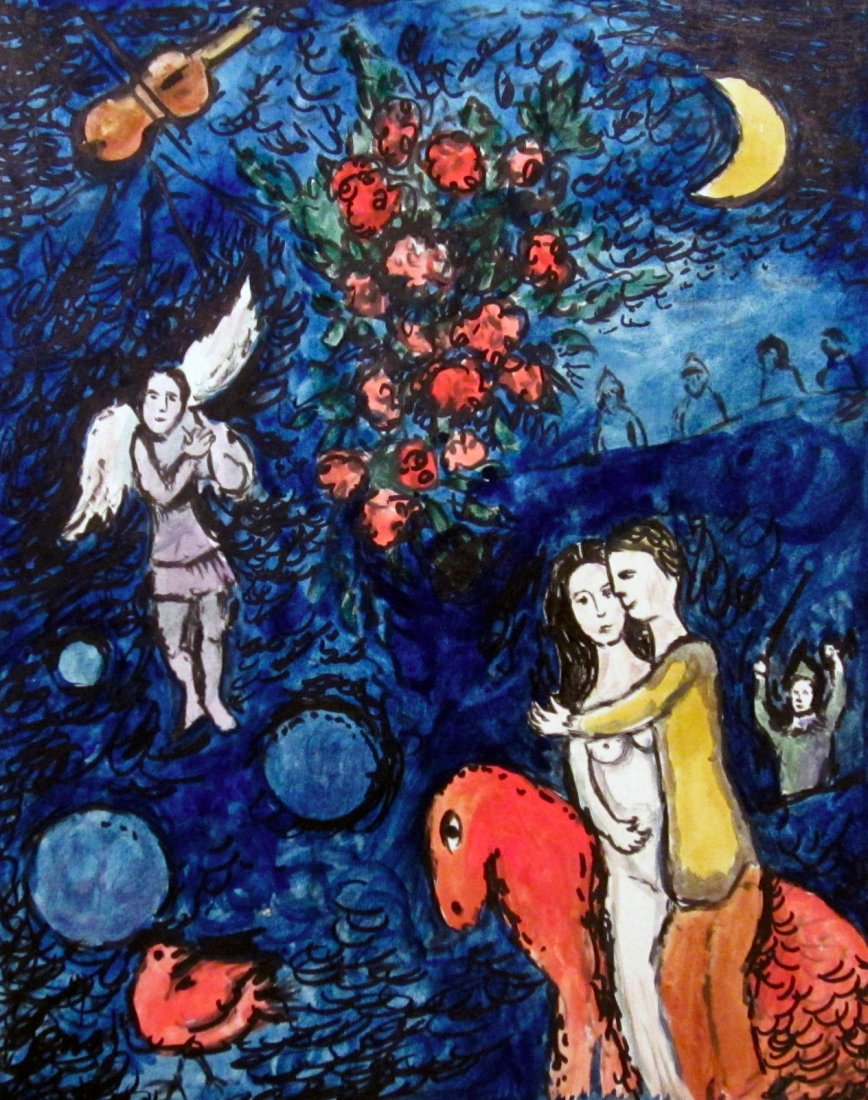 Marc Chagall Russian Avant Garde Expressionism Painting