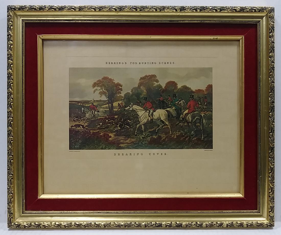 Antique Engraving By J Harris Framed