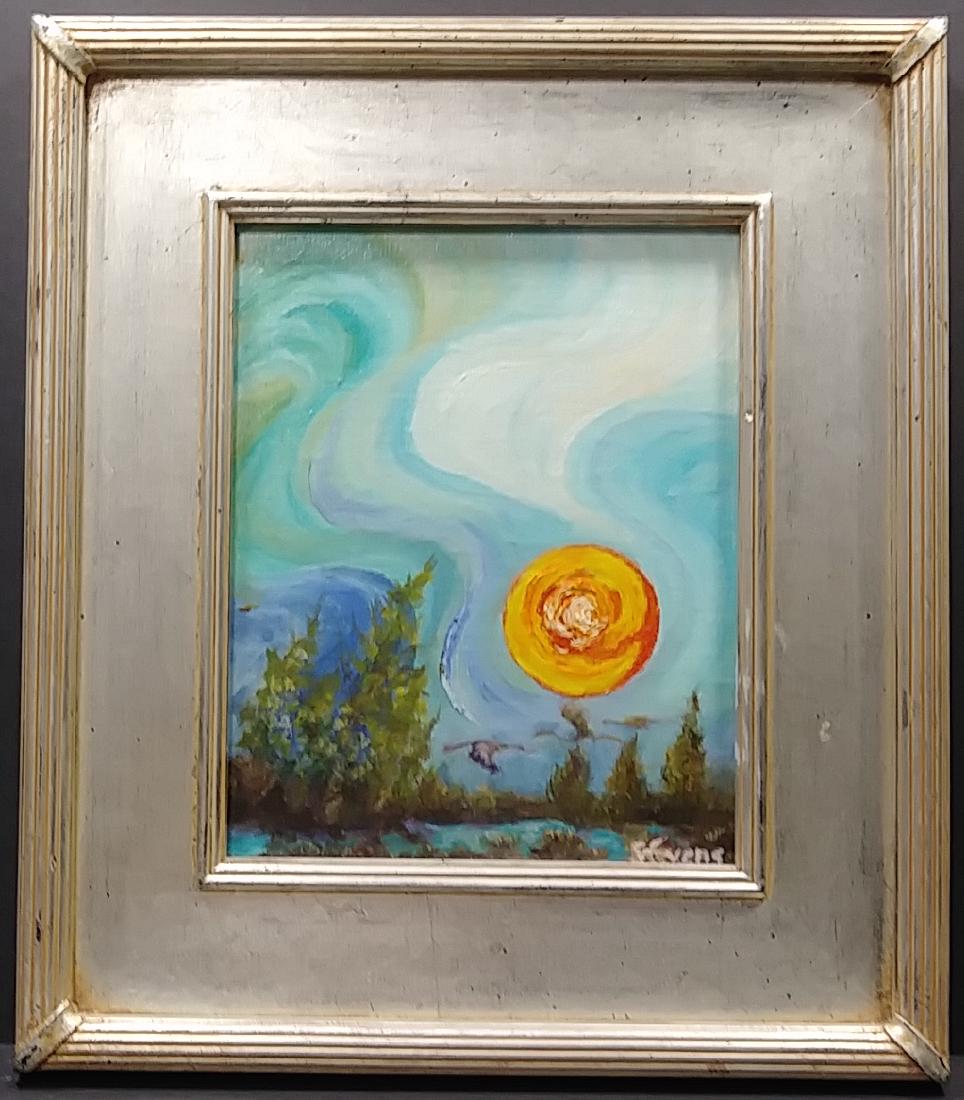 Original Oil Painting on Canvas Signed. Stuart, Florida