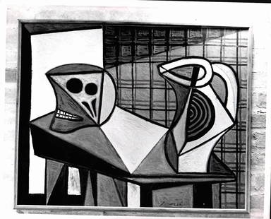 Pablo Picasso Bull Skull, Fruit, Pitcher