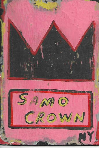 JMB Signed - SAMO CROWN - Art Painting Signed - Feb 05, 2022 | Estate ...