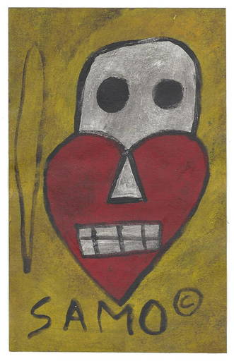 Jmb Signed Samo Nyc Painting.