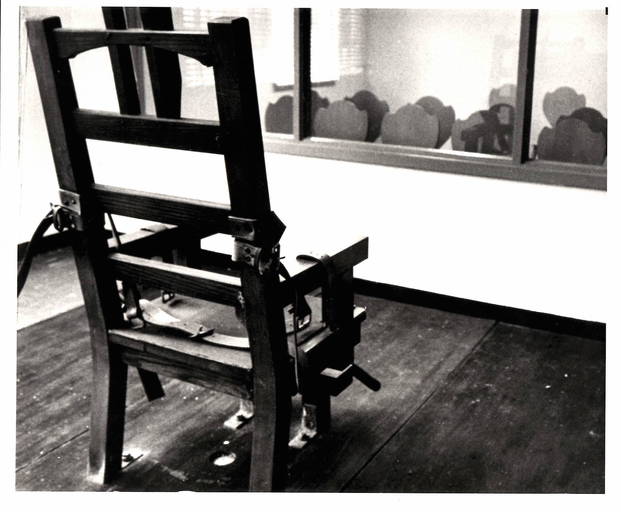 1986 Photo Florida State Prison Electric Chair