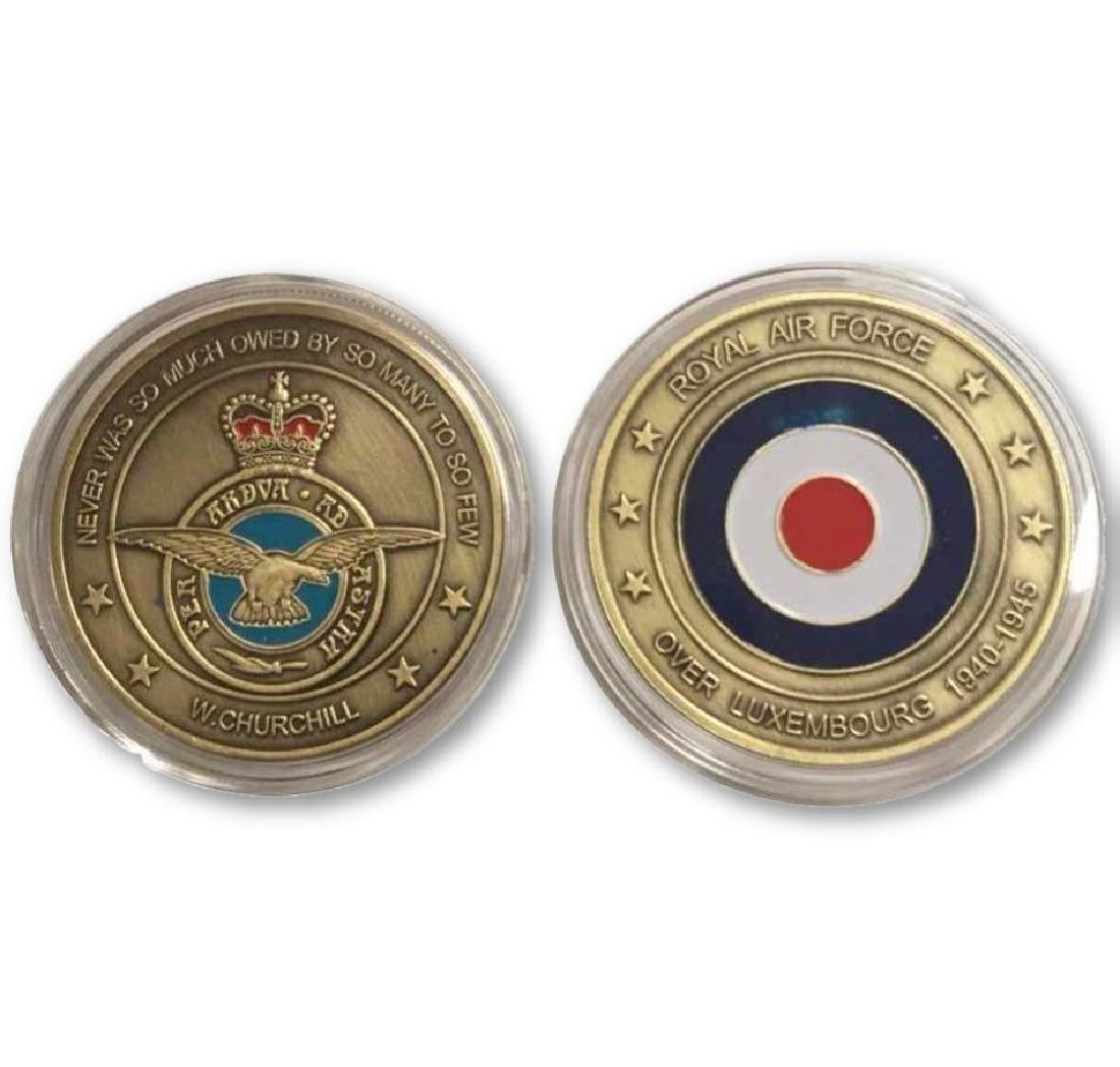 Winston Churchill Royal Air Force Challenge Coin