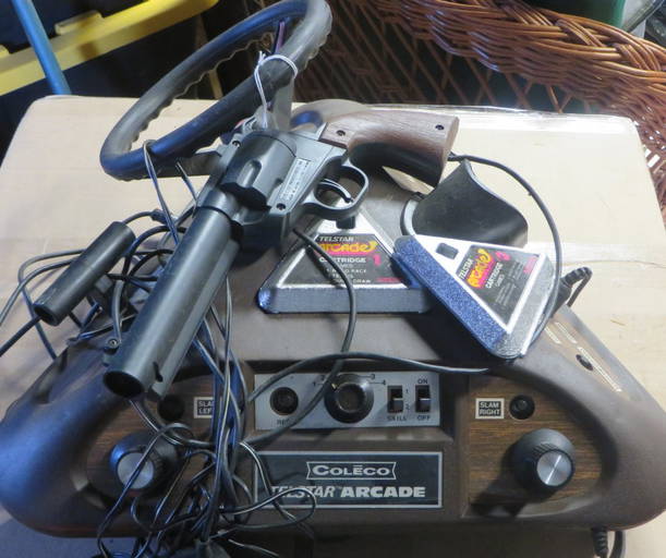 1977 Coleco & Telstar Arcade Games 2 Game Cartridges