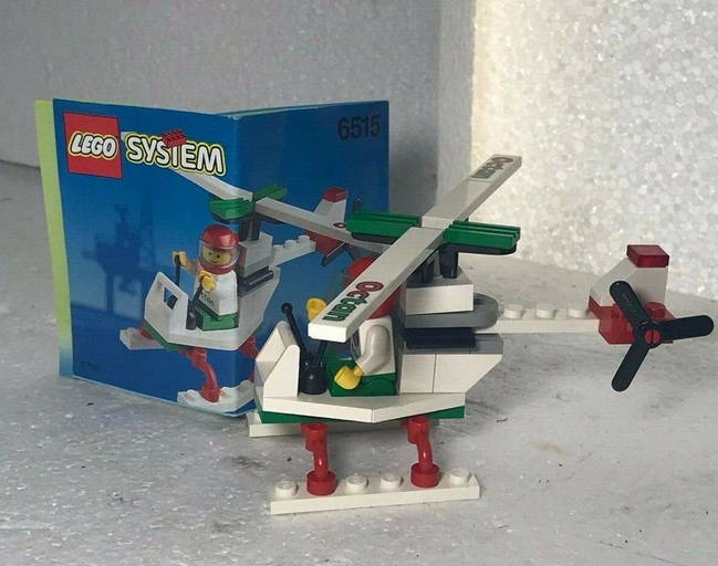 Rare 1994 Lego Set "Stunt Copter" No. 6515 w/ Instructions (#0036) on ...