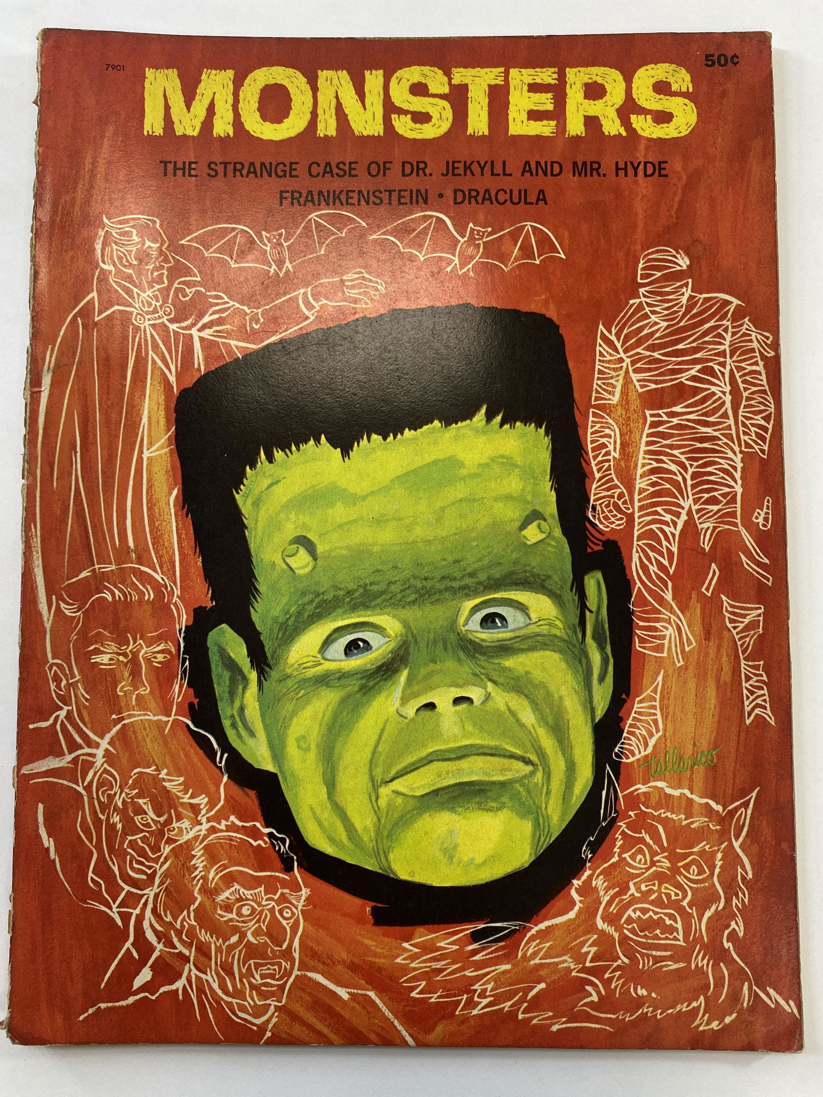 Monsters 1965 The Strange Case Of Dr. Jekyll And Mr. Hyde - Frankenstein - Dracula (#0089) on ...